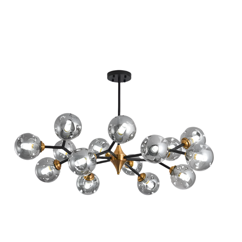 Modern blown glass chandelier – Arture Lighting
