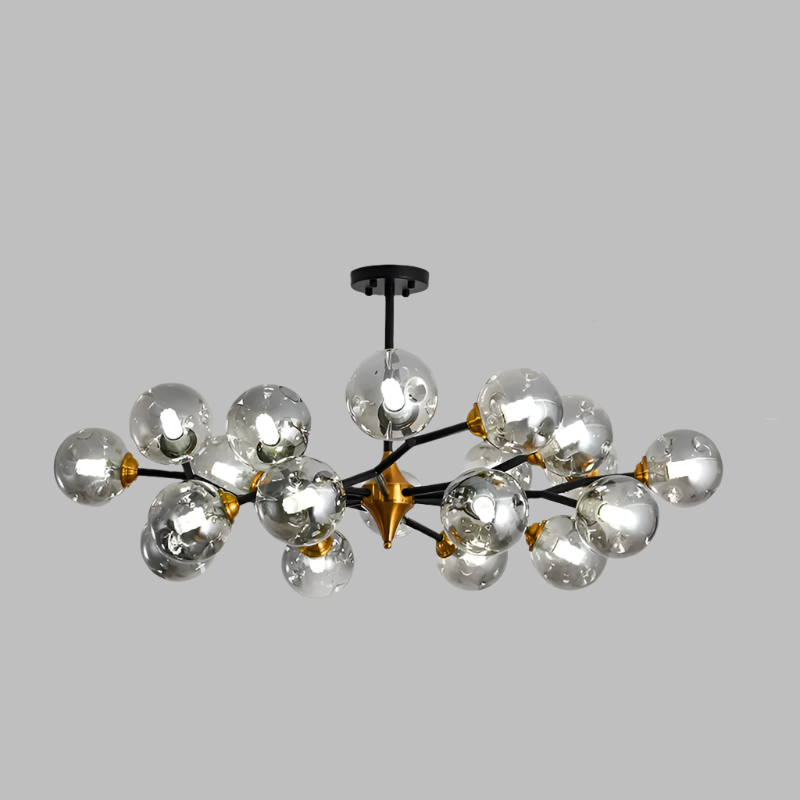 Modern blown glass chandelier – Arture Lighting