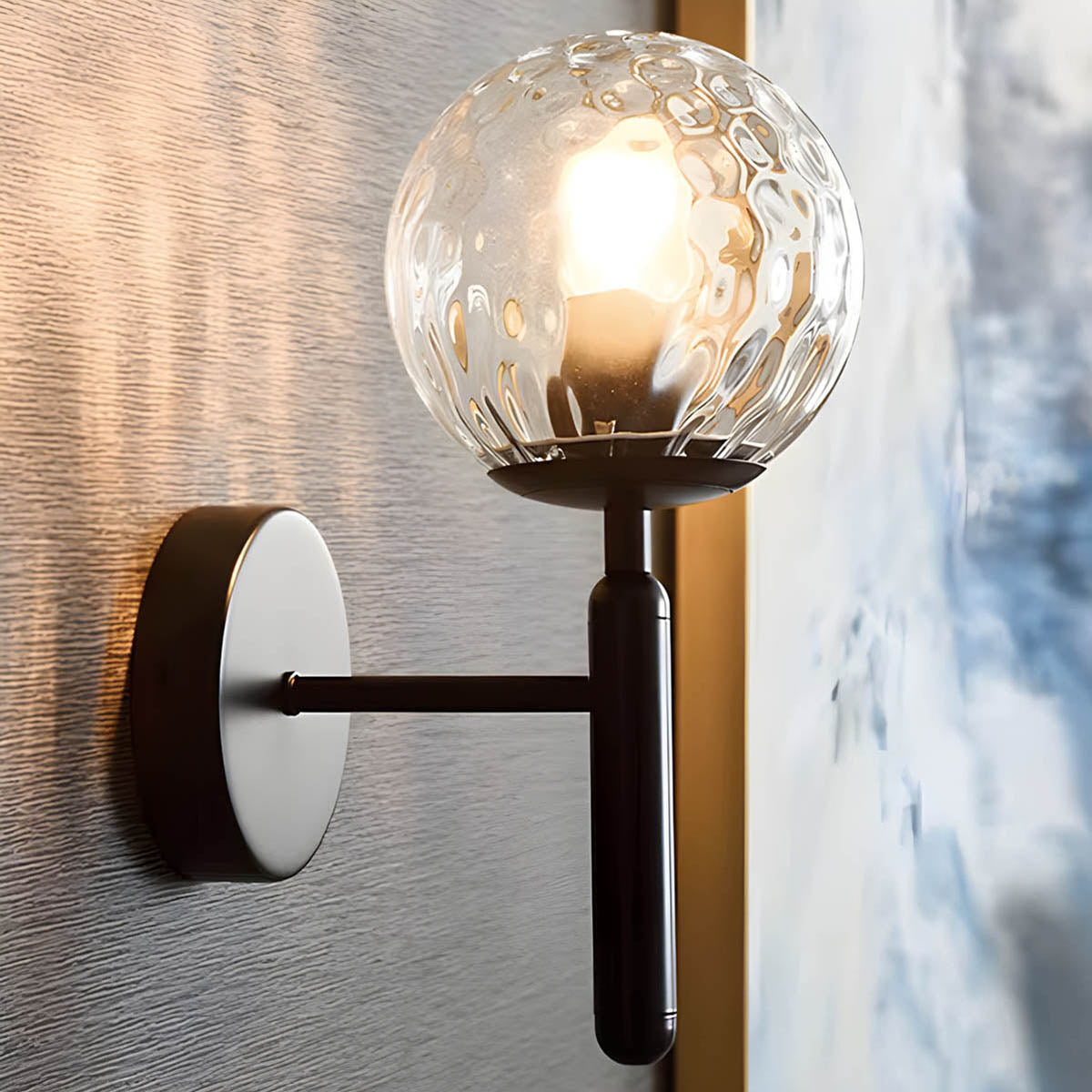 Clair | Crafted Glass Wall Lamp – Arture Lighting