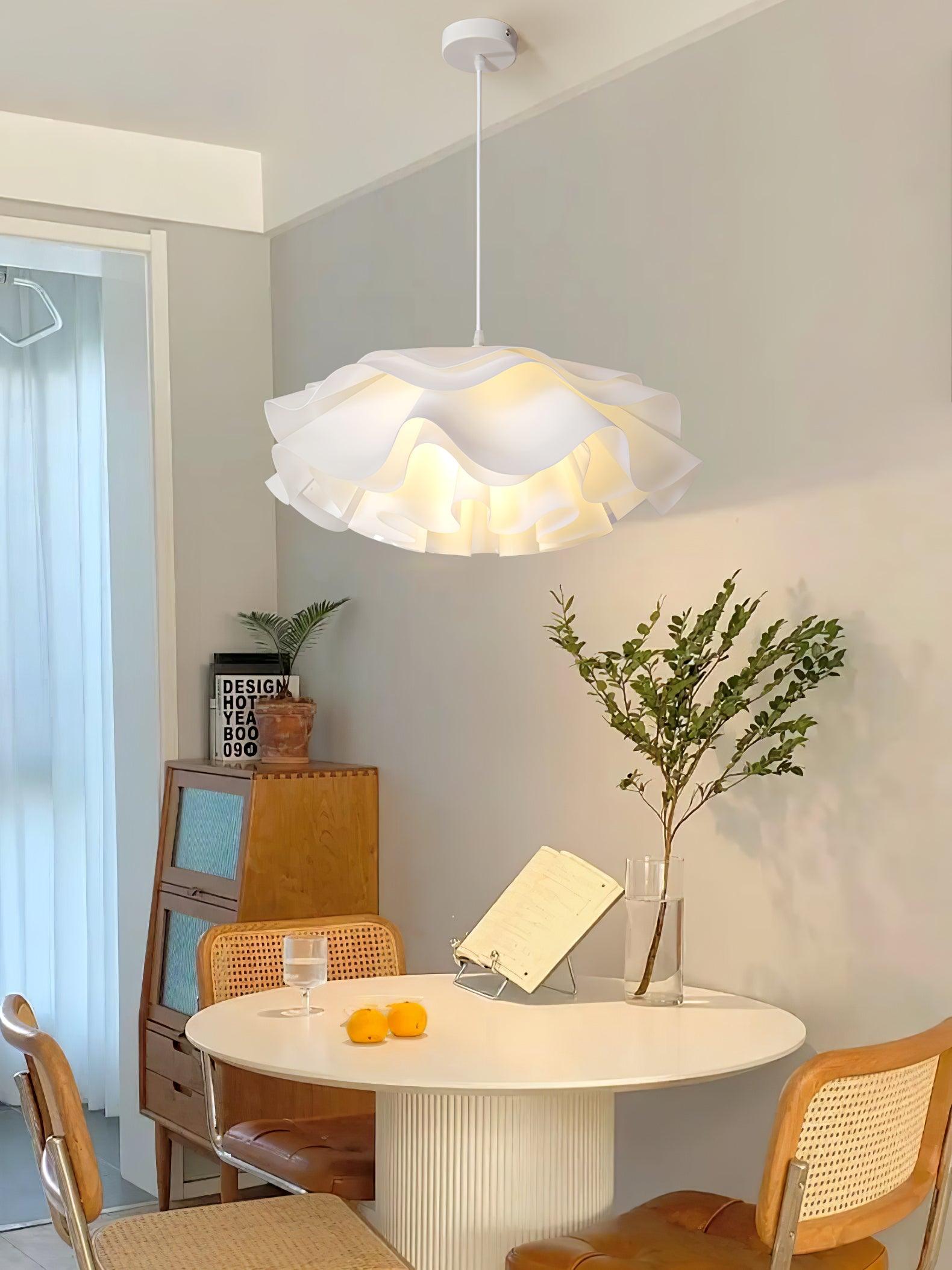 Flower Shaped White Pendant Lamp – Arture Lighting