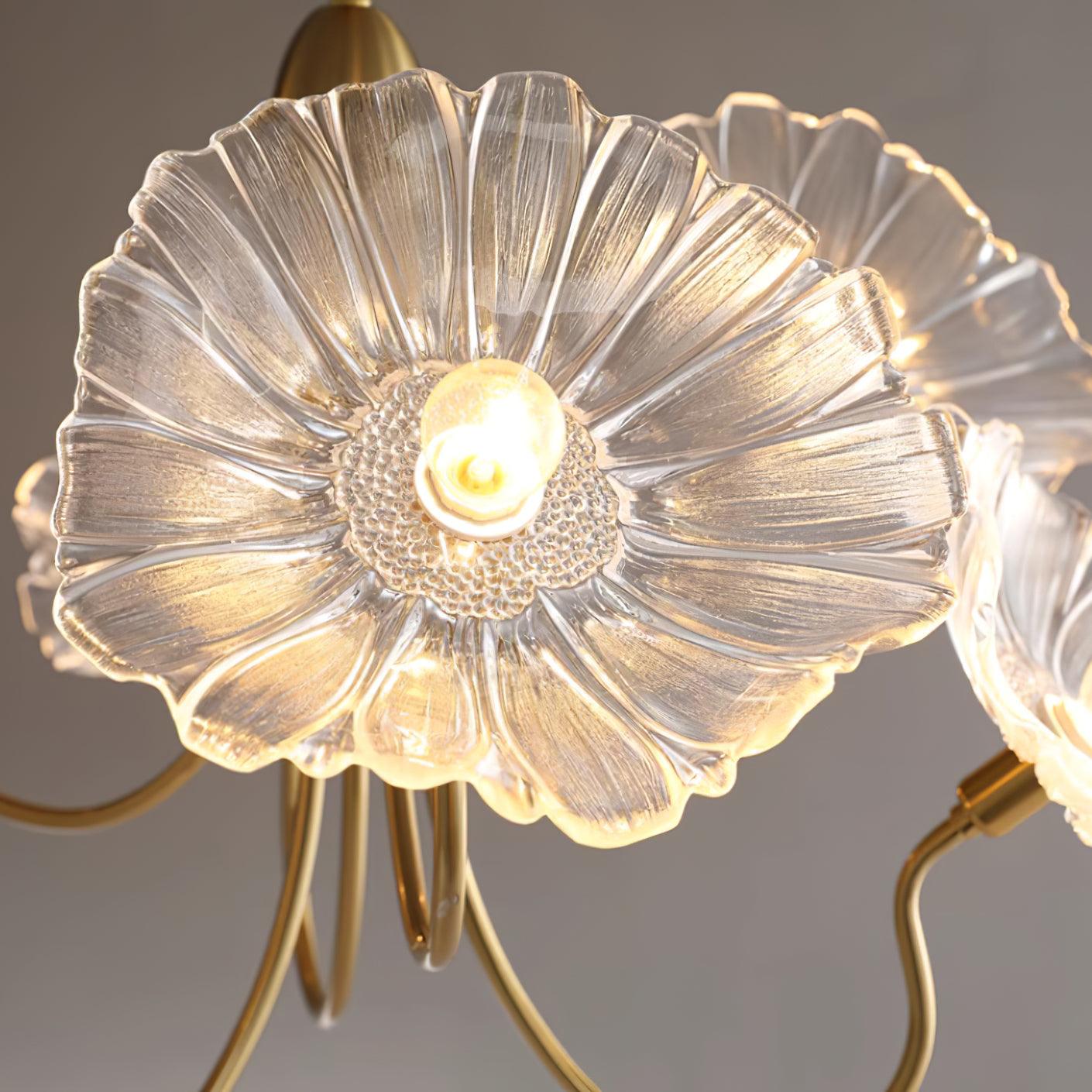 Murano Glass Flower Chandelier – Arture Lighting