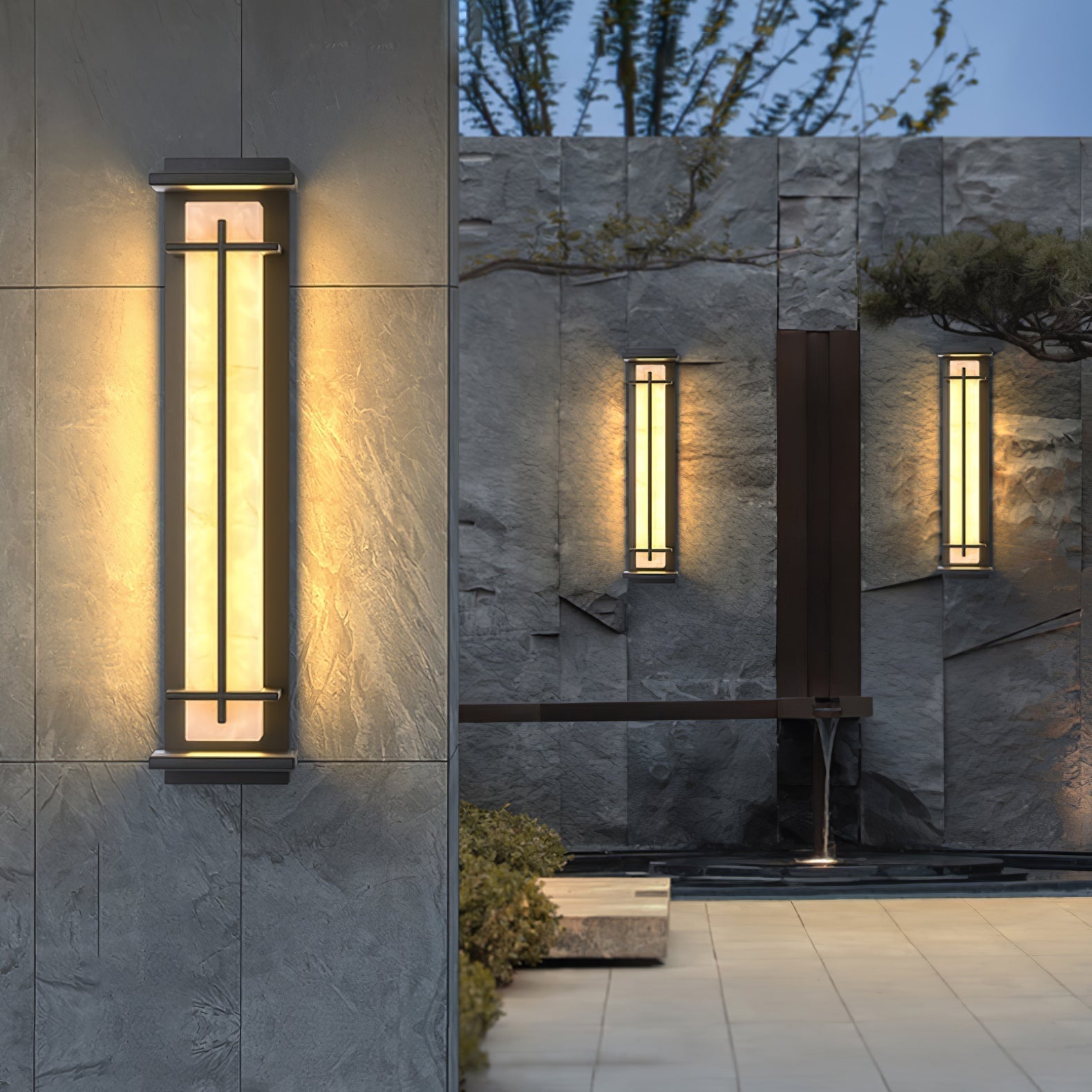 Square Outdoor Wall sconce Wall Light – Arture Lighting