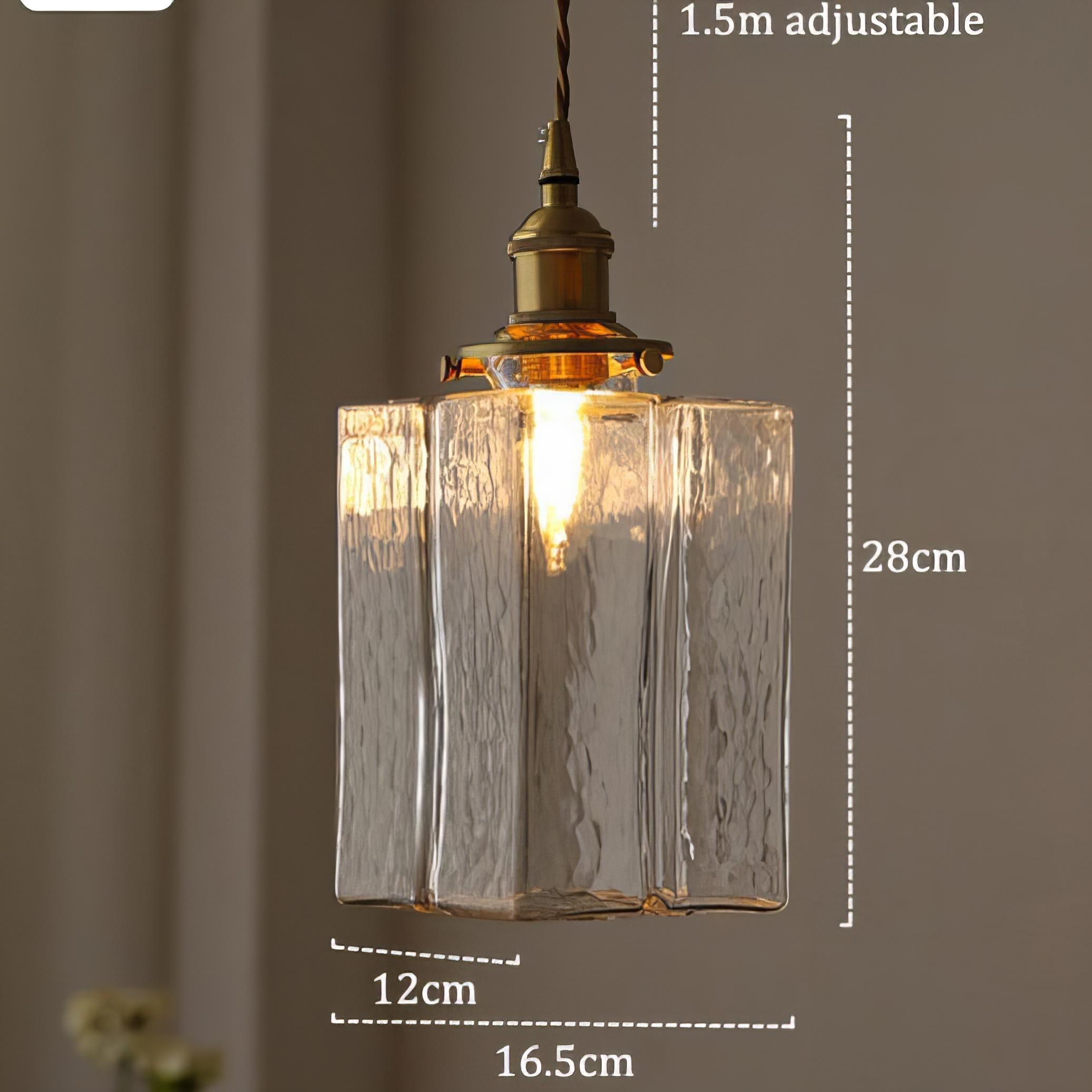 Fatima - Modern Retro Hanging Glass Lamp – Arture Lighting